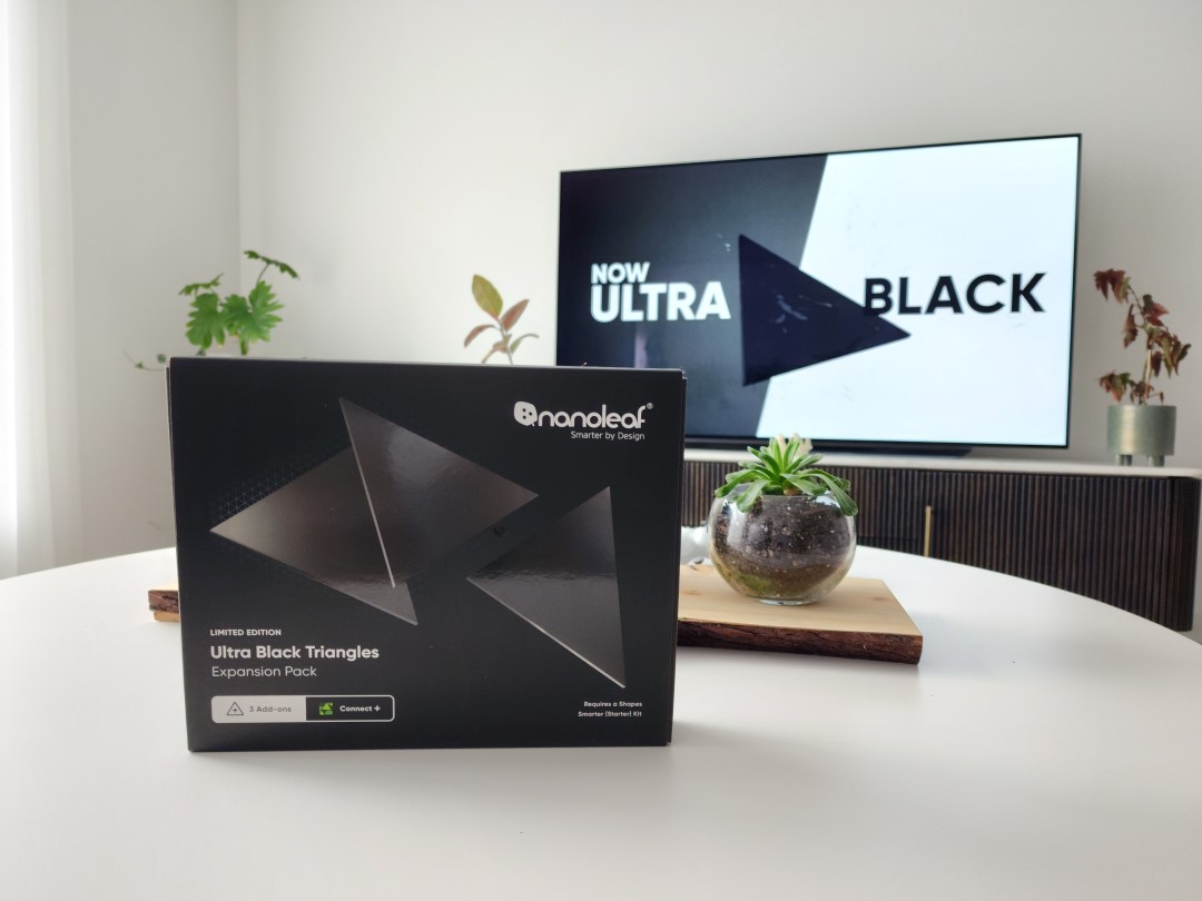 Nanoleaf Shapes Ultra Black Triangles Review - Acute Design @nanoleaf ...