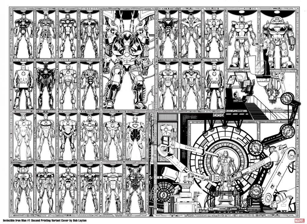 DEBUT ISSUE OF GERRY DUGGAN AND JUAN FRIGERI'S INVINCIBLE IRON MAN #1 ...