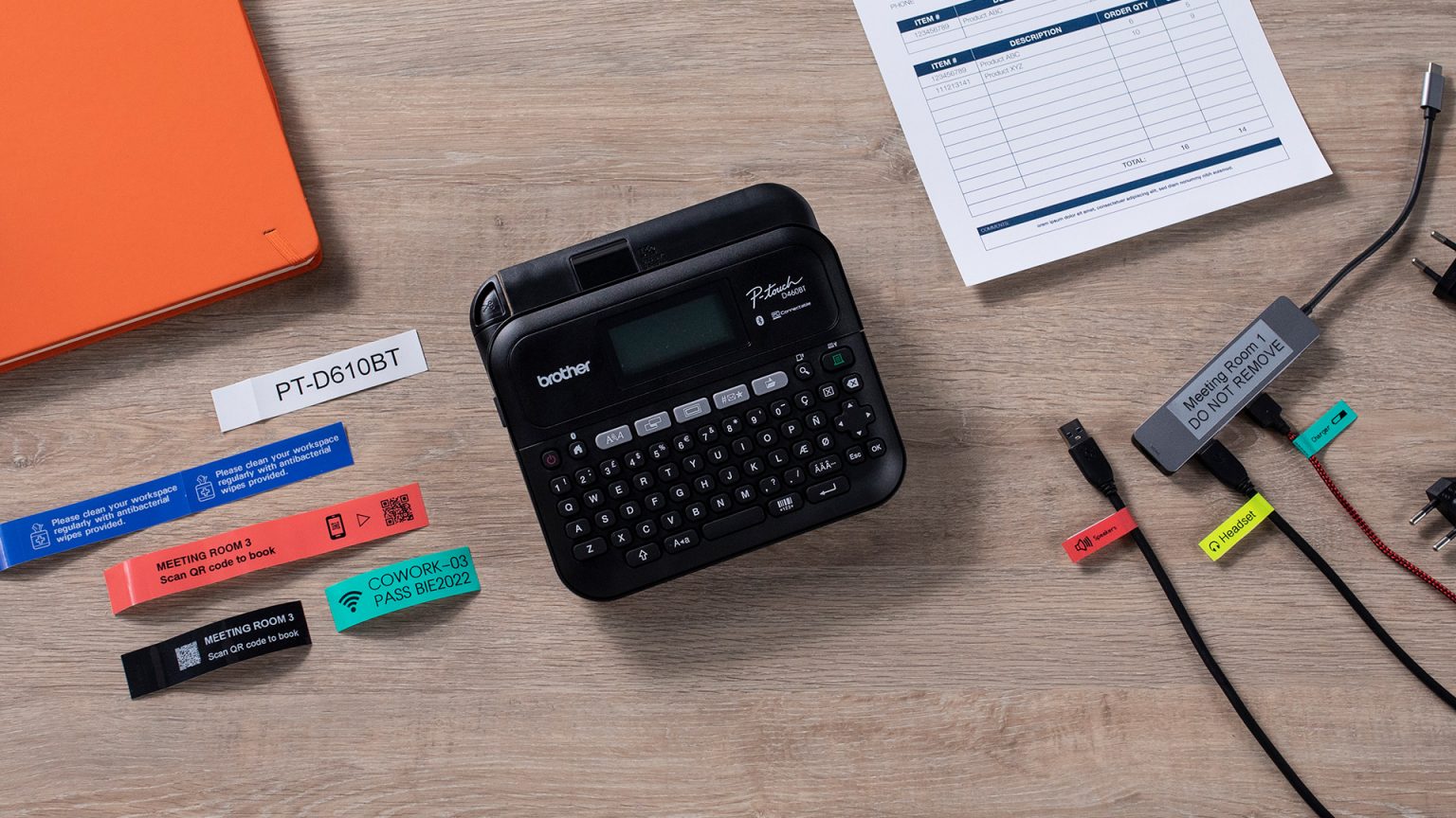 Brother Desktop Label Printer PT-D460BT Review - Impulse Gamer