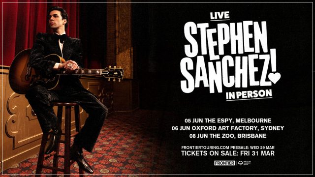Stephen Sanchez announces debut Australian tour for June 2023 ...