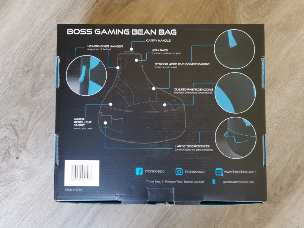 Throne Boss Gaming Bean Bag Chair Review (Throne of Games) - Impulse Gamer