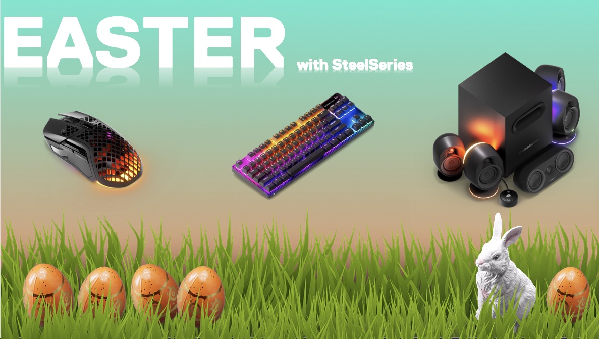 Add Colors of SteelSeries Gear To Your Easter Basket - Impulse Gamer