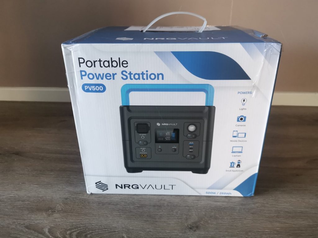 NRGVault PV500 Portable Power Station 500W Review - Impulse Gamer