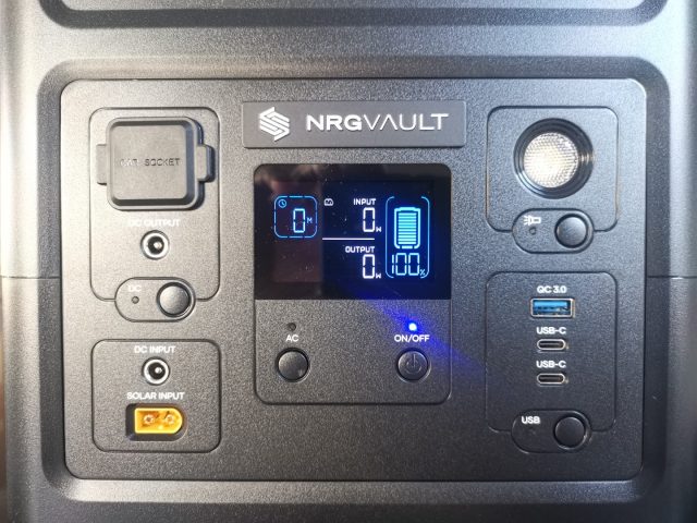 NRGVault PV500 Portable Power Station 500W Review - Impulse Gamer