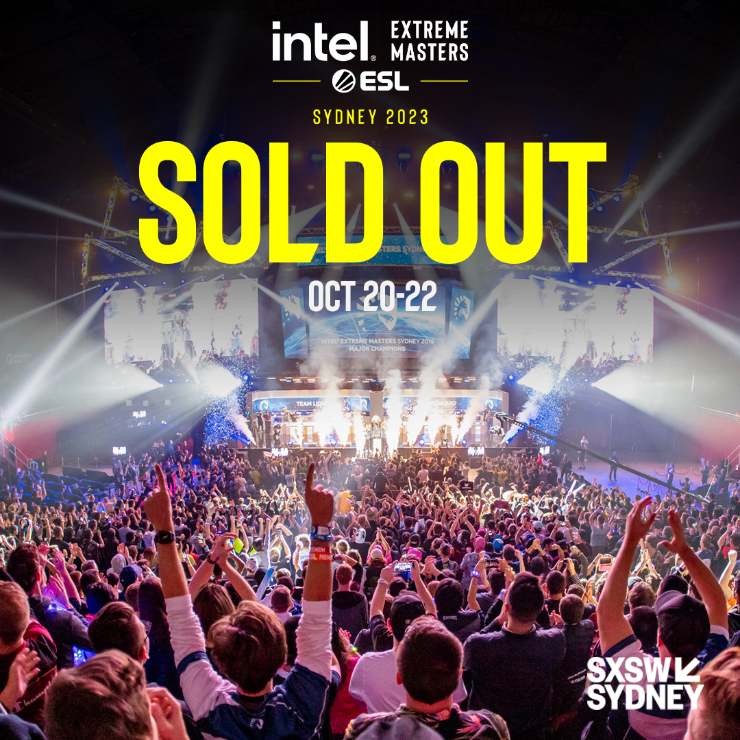 Intel® Extreme Masters Sydney Sells Out, Fastest Selling Australian ...
