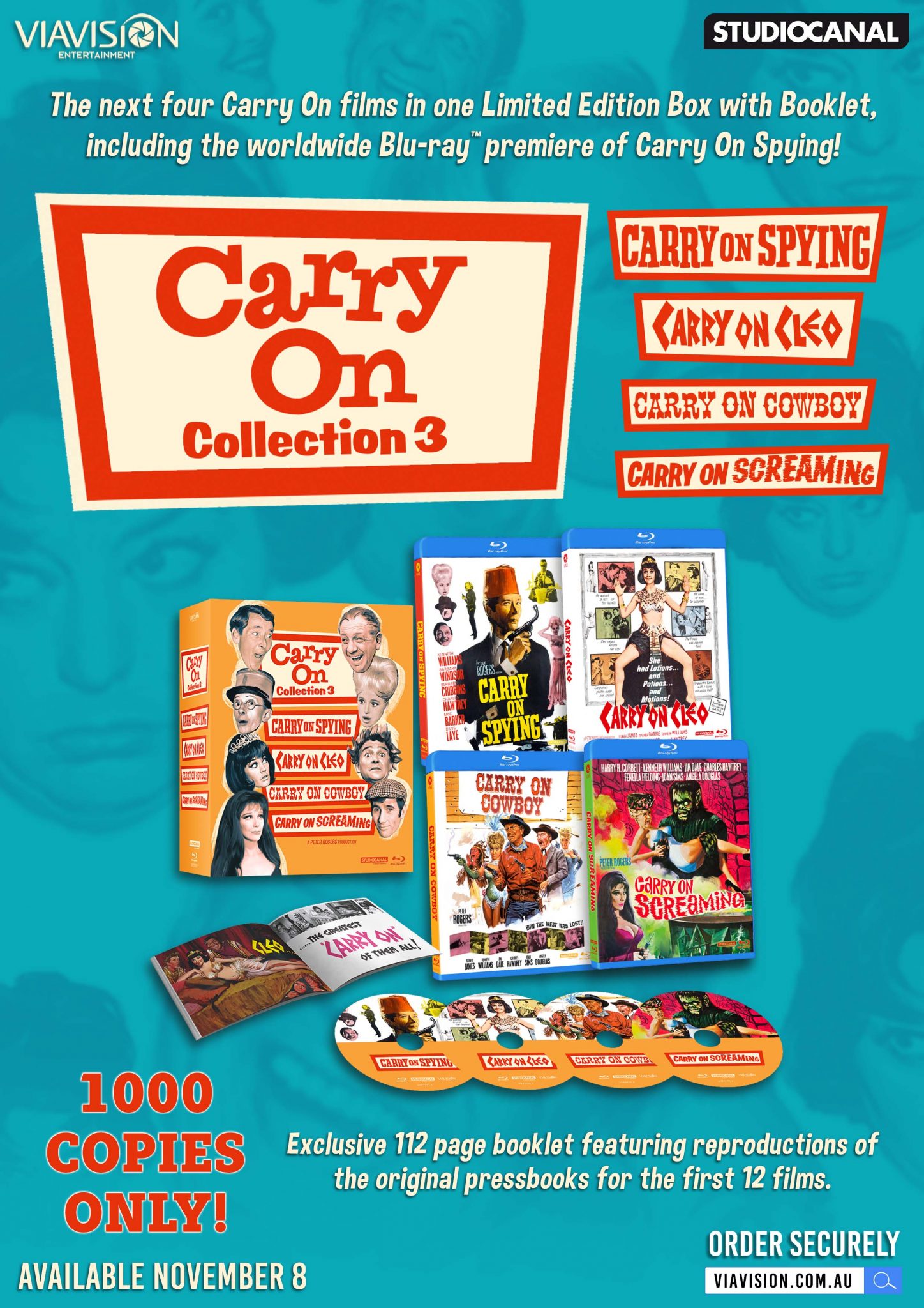 Carry On - Blu-ray Collection 3 - Limited Edition comic in November ...