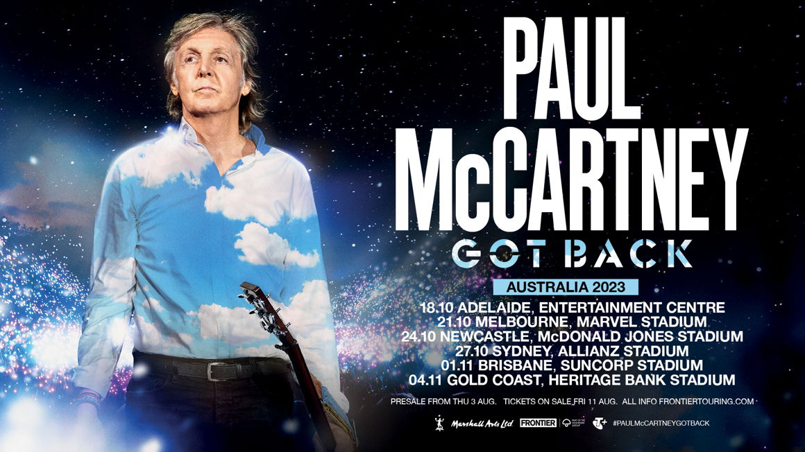 Paul McCartney brings his phenomenal 'Got Back' tour to Australia this ...
