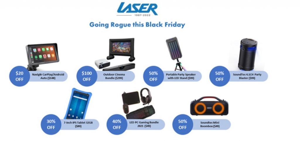 Black Friday - LASER - Australia's Affordable Tech Leader Delivers Huge ...