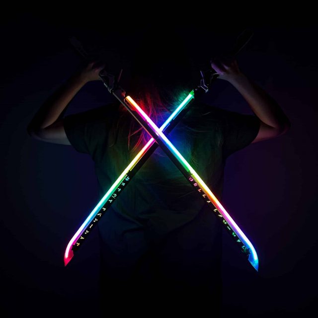 Introducing the Arasaka Thermal Katana RGB (Cyberpunk 2077 ...