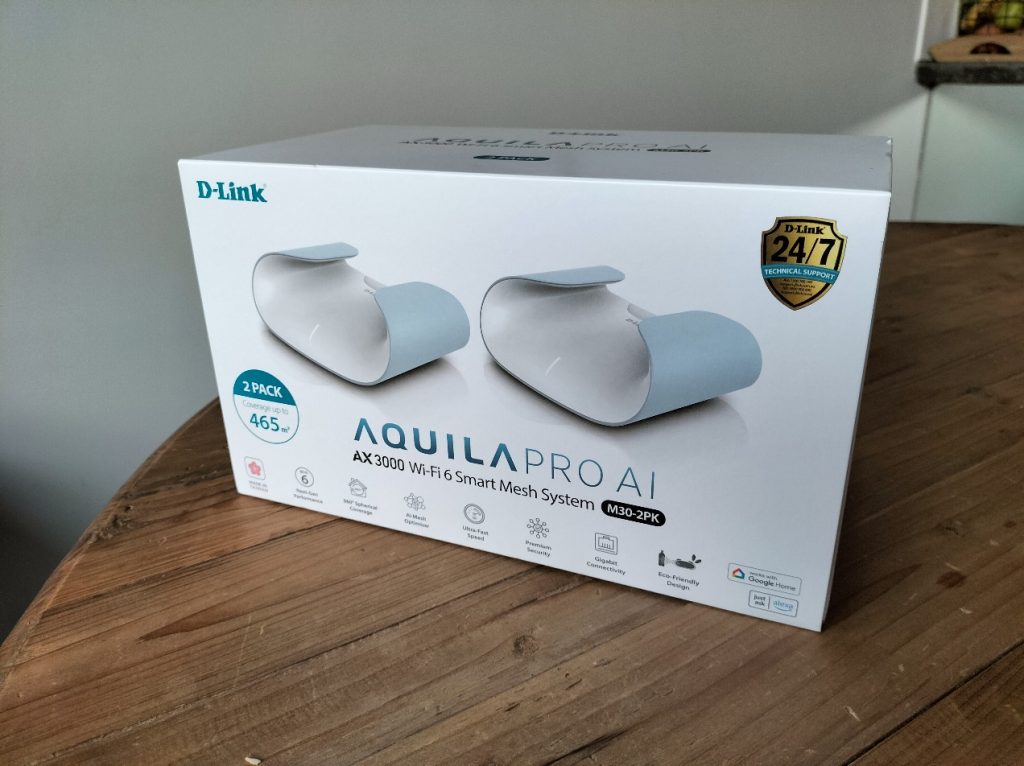 D-Link AQUILA PRO AI AX3000 Wi-Fi 6 Smart Mesh System Review (2-Pack ...