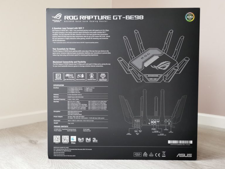 ASUS ROG Rapture GT-BE98 Review - Impulse Gamer