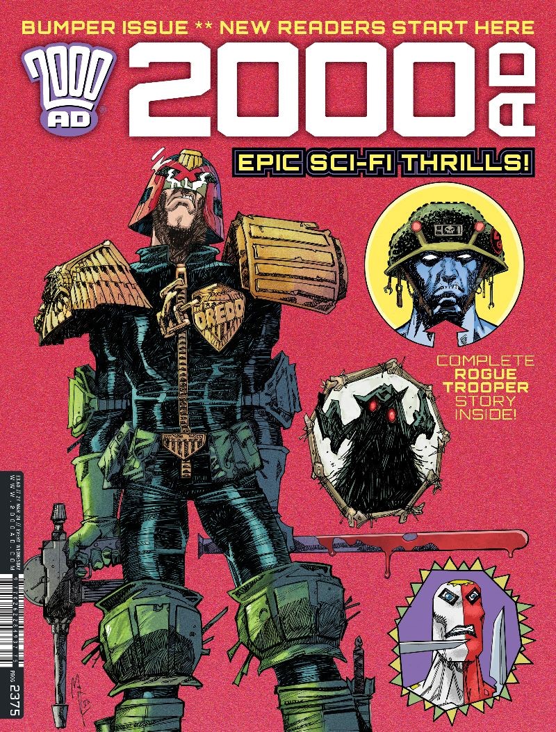 New readers start here! The new issue of 2000 AD has been precision ...