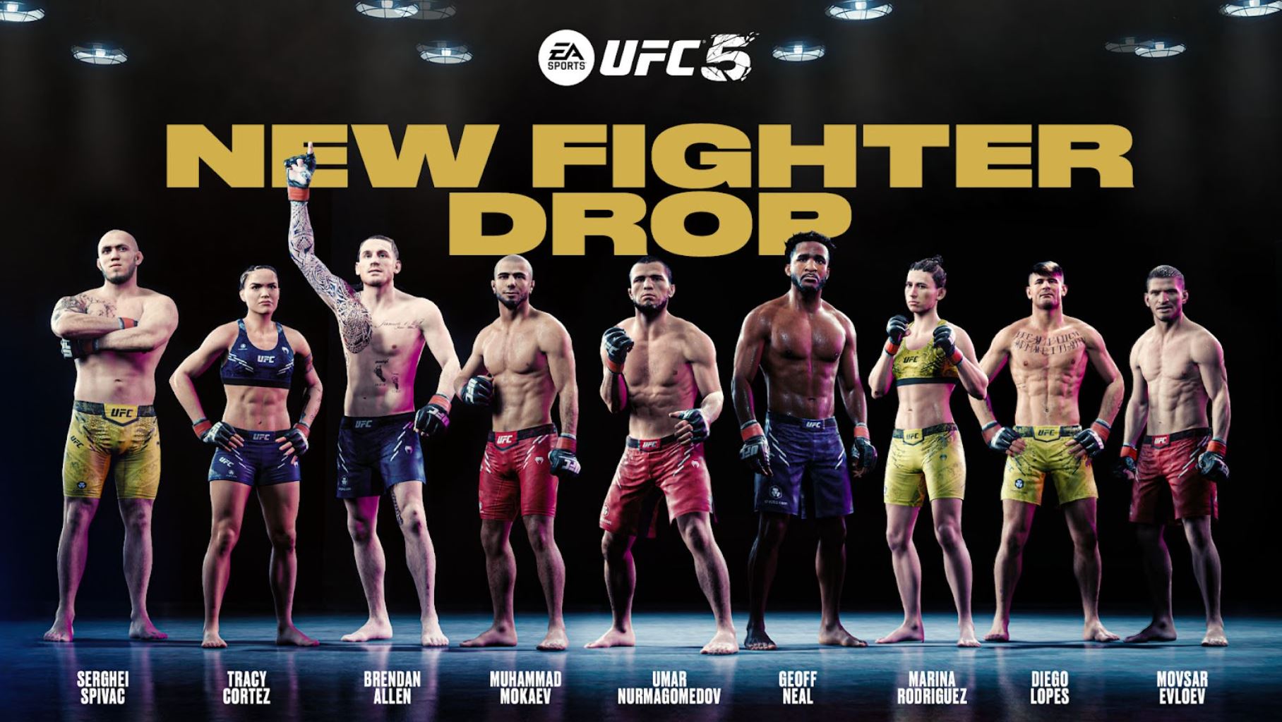 EA SPORTS UFC 5 ANNOUNCES RECORD NUMBER OF NEW FIGHTERS - Impulse Gamer