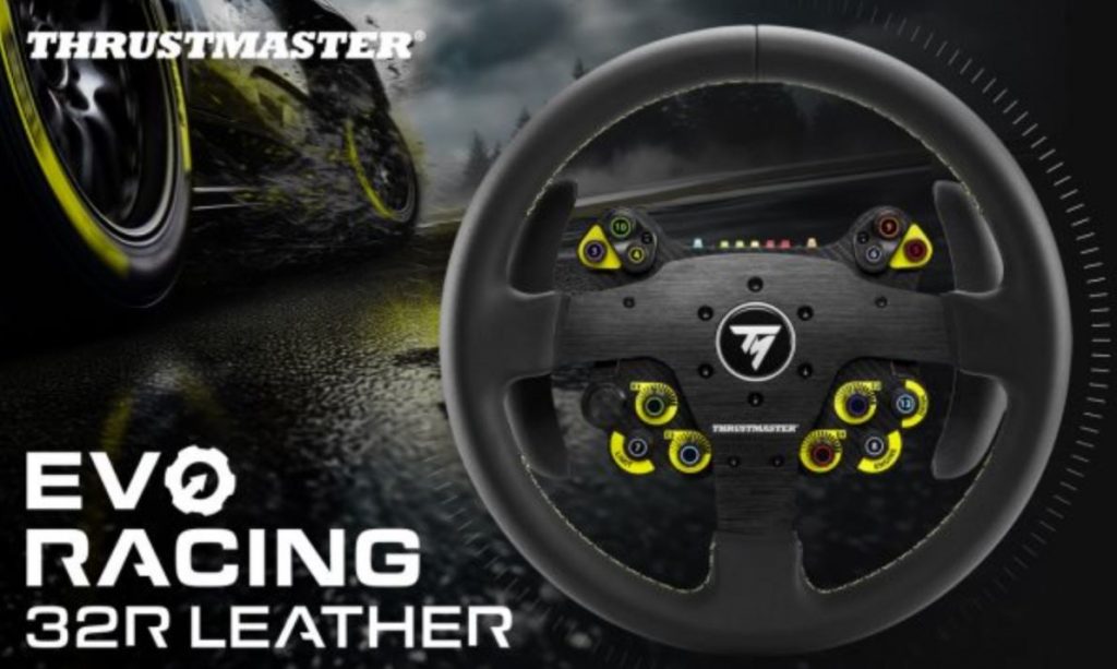 Thrustmaster is thrilled to unveil its new add-on wheel rim: EVO Racing ...