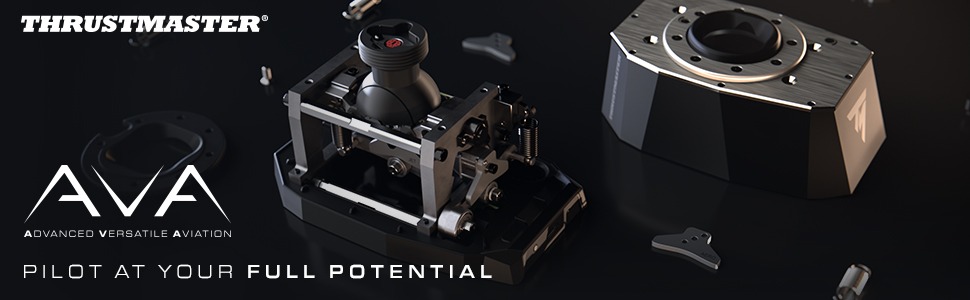 PILOT AT YOUR FULL POTENTIAL WITH THE THRUSTMASTER AVA (Advanced Versatile Aviation) BASE ...