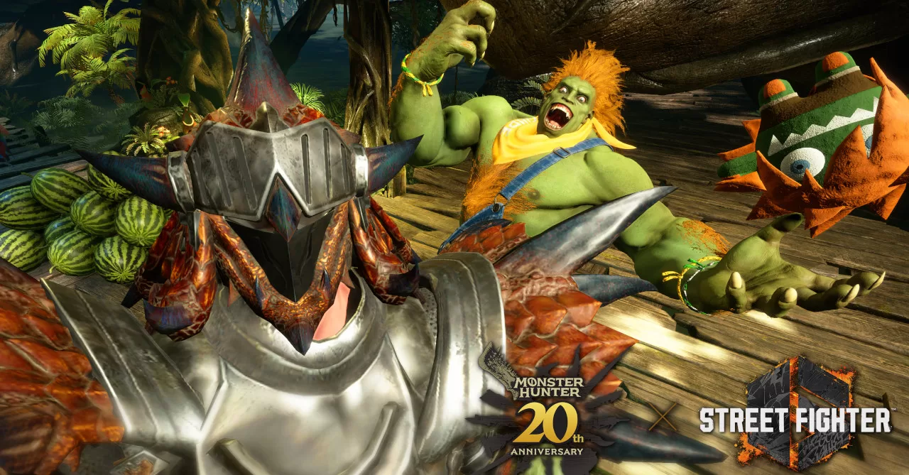 Monster Hunter Collaboration Items Hit the Streets in Street Fighter 6 ...