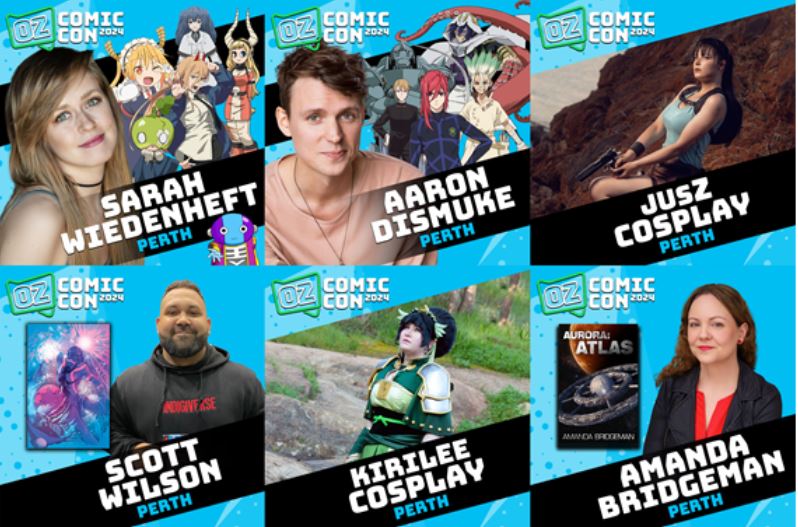 First Guests Announced For Oz Comic-Con Perth - May 11th & 12th ...