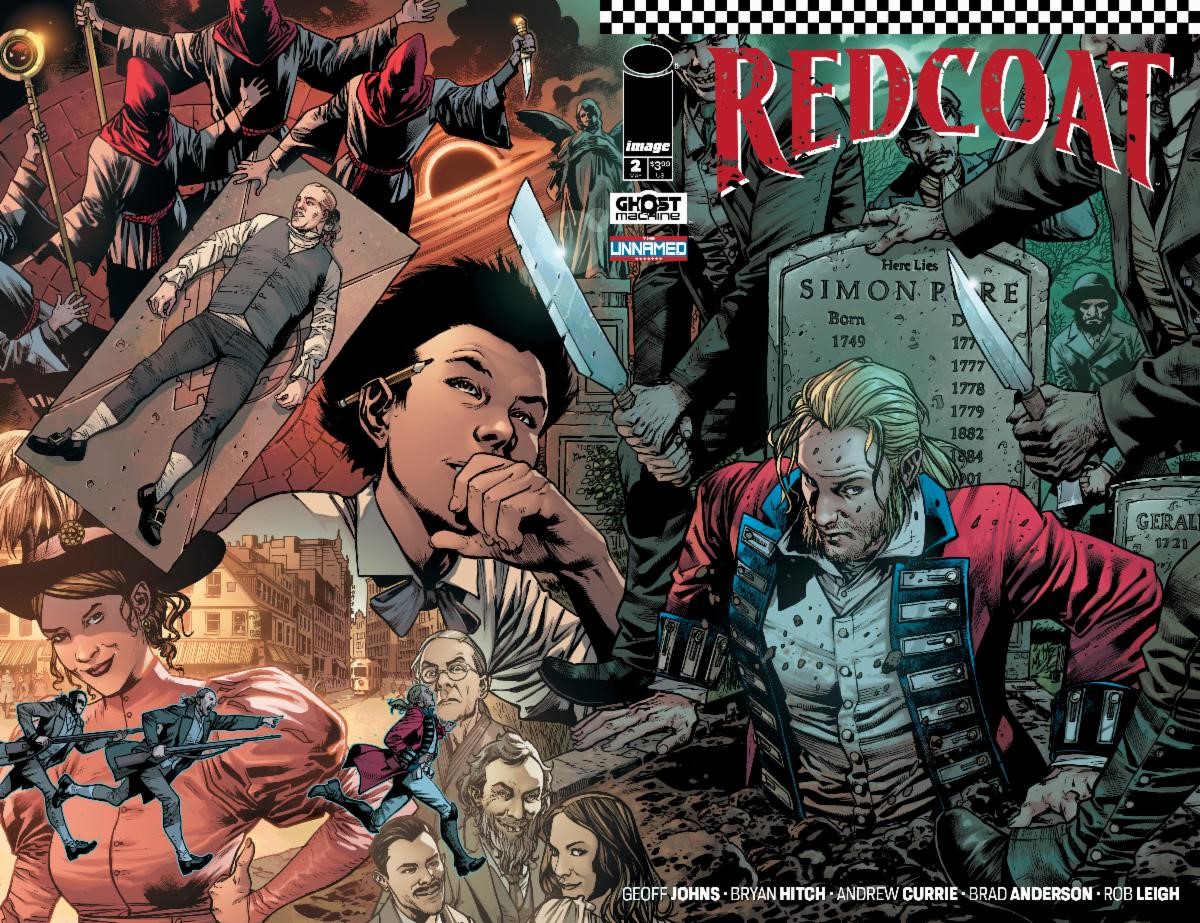 IMAGE COMICS/GHOST MACHINE'S REDCOAT #2 SNEAK PEEK INTRODUCES... ALBERT ...