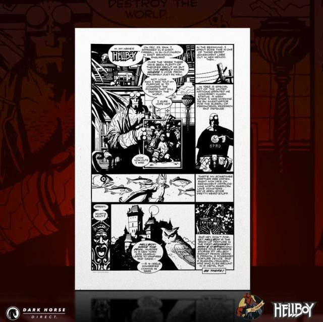 New Limited Edition Hellboy Screen Prints Celebrate Legendary Character ...