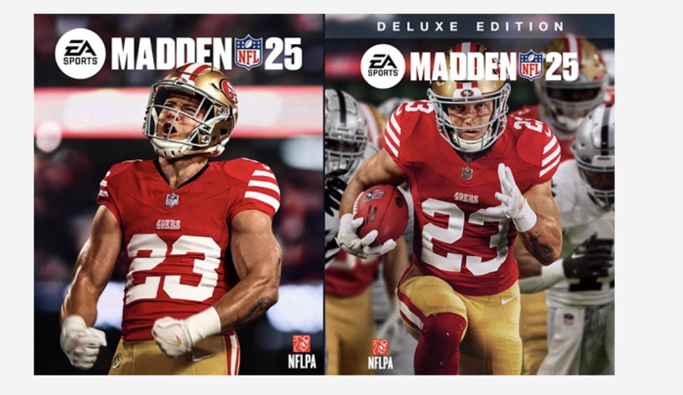 EA SPORTS UNVEILS CHRISTIAN MCCAFFREY AS THE MADDEN NFL 25 COVER ...