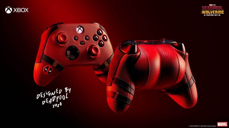 Deadpool Teams Up with Xbox to Design “Cheeky Controller” to Celebrate ... Deadpool Teams Up with Xbox to Design “Cheeky Controller” to Celebrate ...