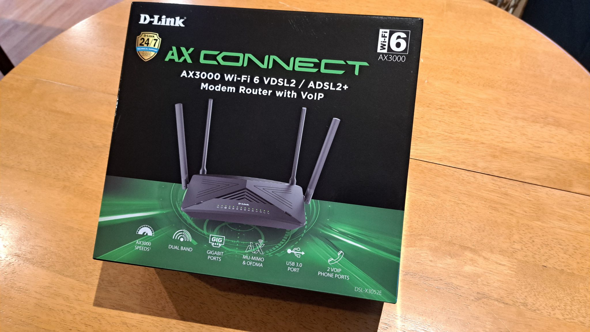 D-Link AX3000 Wi-Fi 6 VDSL2/ADSL2+ Modem Router with VoIP Review ...