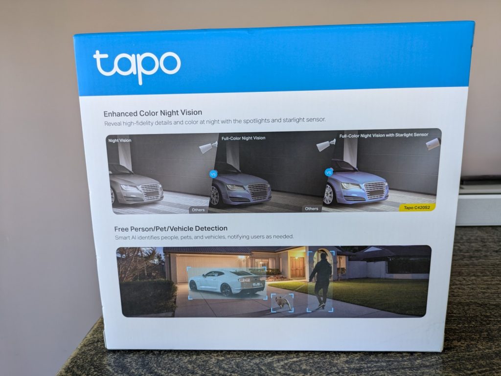 Tapo C420S2 Smart Wire-Free Security Camera System (2-Camera System ...