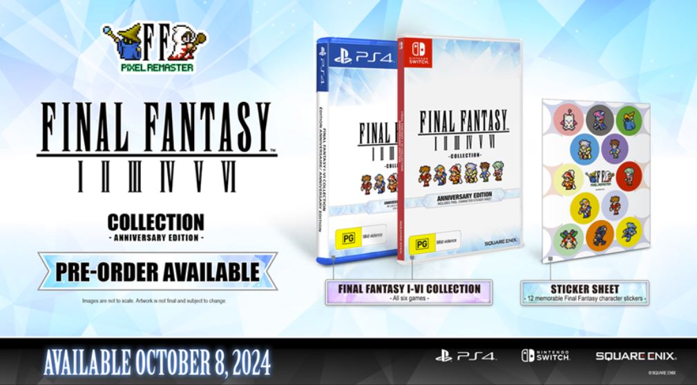 FINAL FANTASY Pixel Remaster Collection | Anniversary Edition - Impulse ...