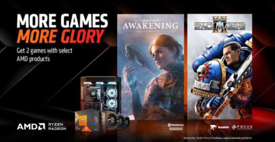 MORE GAMES MORE GLORY: Get two games with select AMD products - Impulse ...