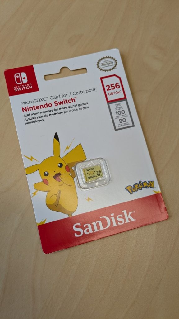 SanDisk Nintendo Switch Pokémon microSDXS Card for Nintendo Switch ...