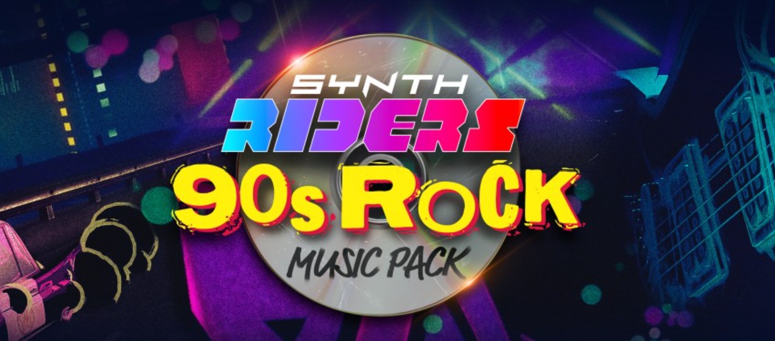 Synth Riders 90s Rock Drops Hits for Meta Quest, PSVR2, and SteamVR ...