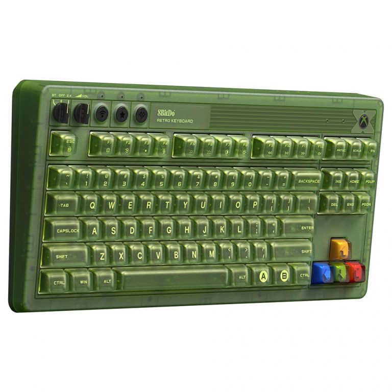 8BitDo Retro 87 Mechanical Keyboard Review (Xbox Edition) - Impulse Gamer