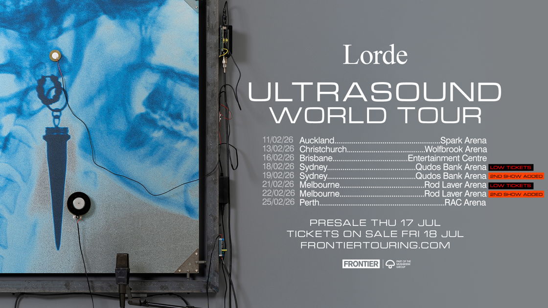 LORDE alt-pop icon announces New Zealand & Australia Ultrasound World ...