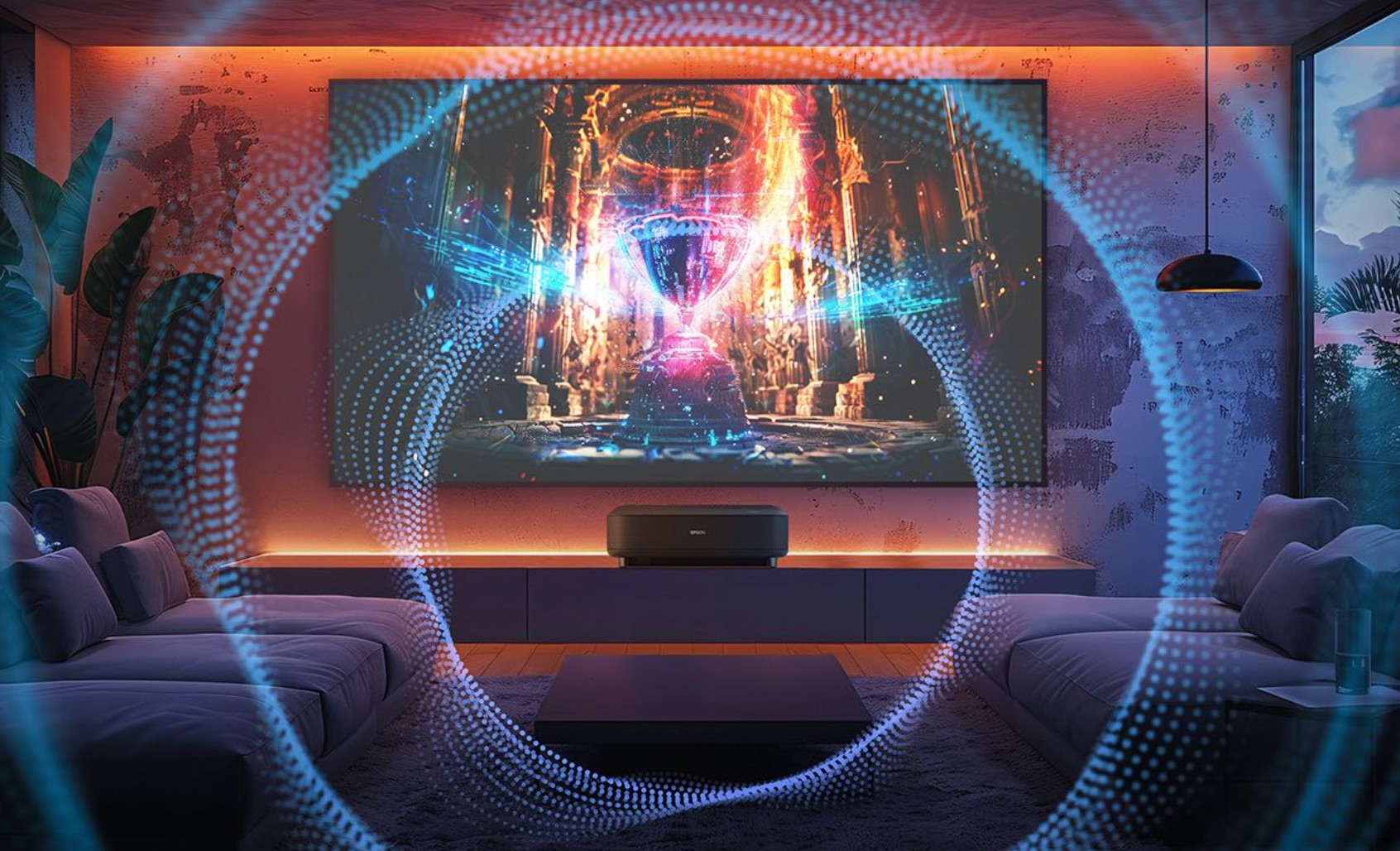 Epson launches new ultra-short throw 4K laser projector - Impulse Gamer