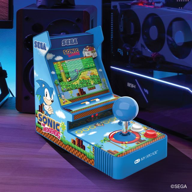 SEGA OF AMERICA AND MY ARCADE LAUNCH NEW SONIC THE HEDGEHOG RETRO VIDEO ...