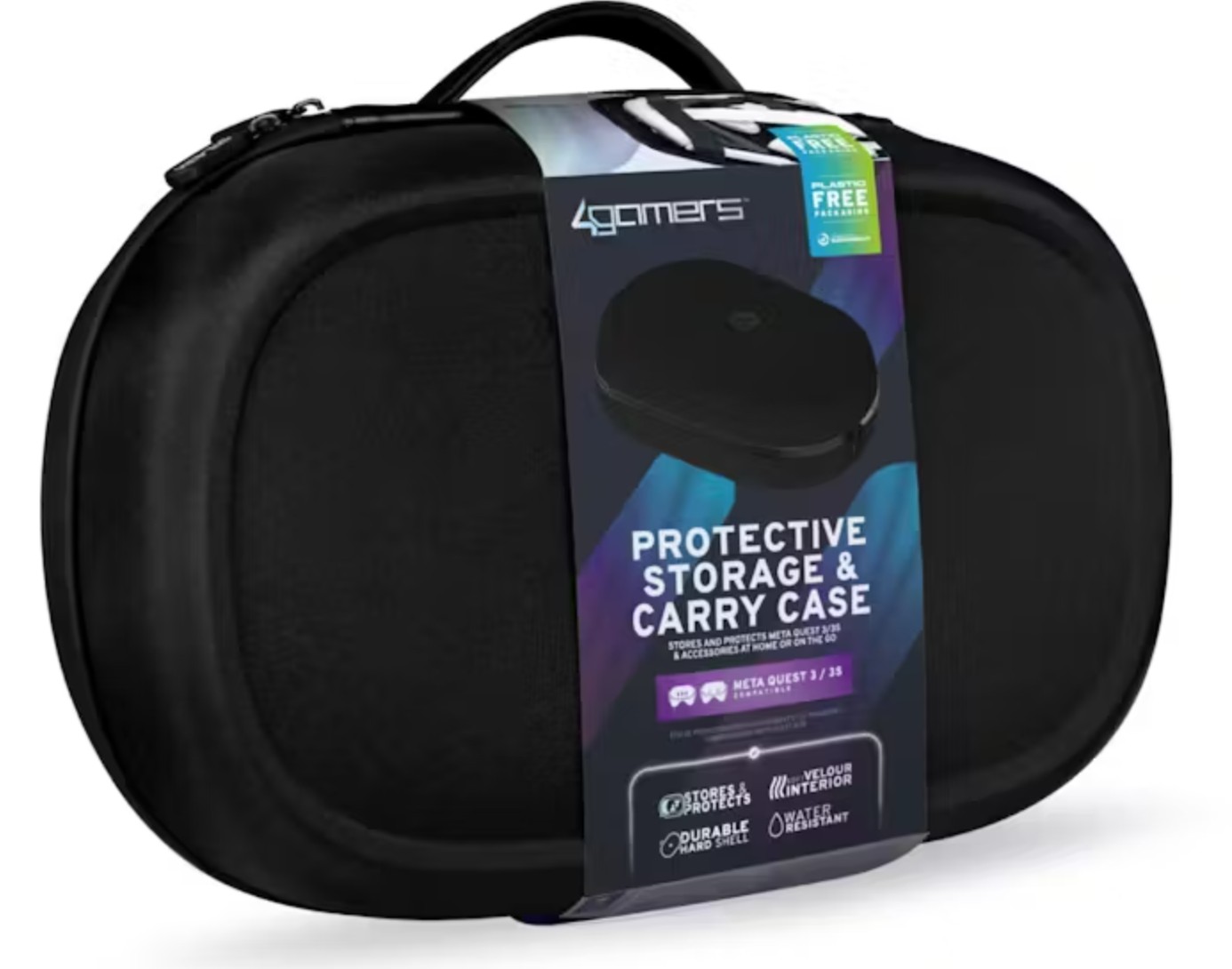 4Gamers Protective Storage and Carry Case for Meta Quest 3/Quest 3S ...