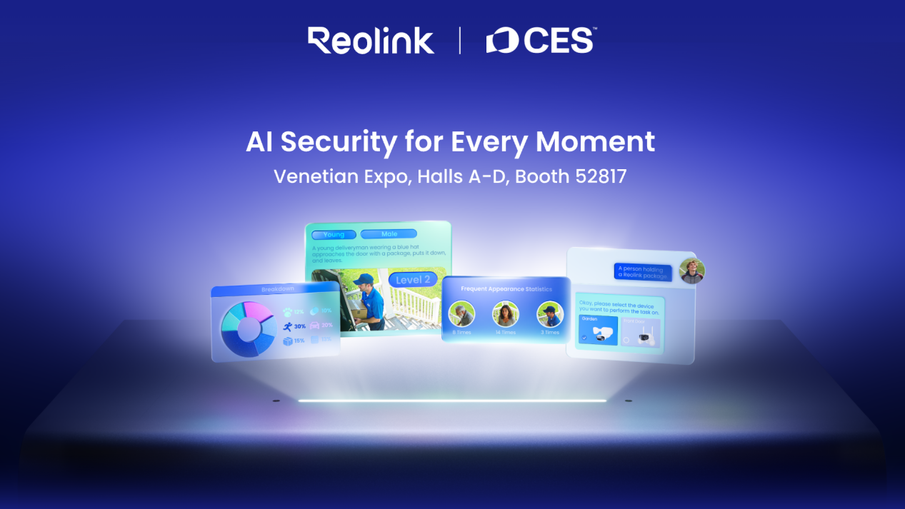 Reolink to Preview the Future of AI Security Cameras at CES 2026 ...