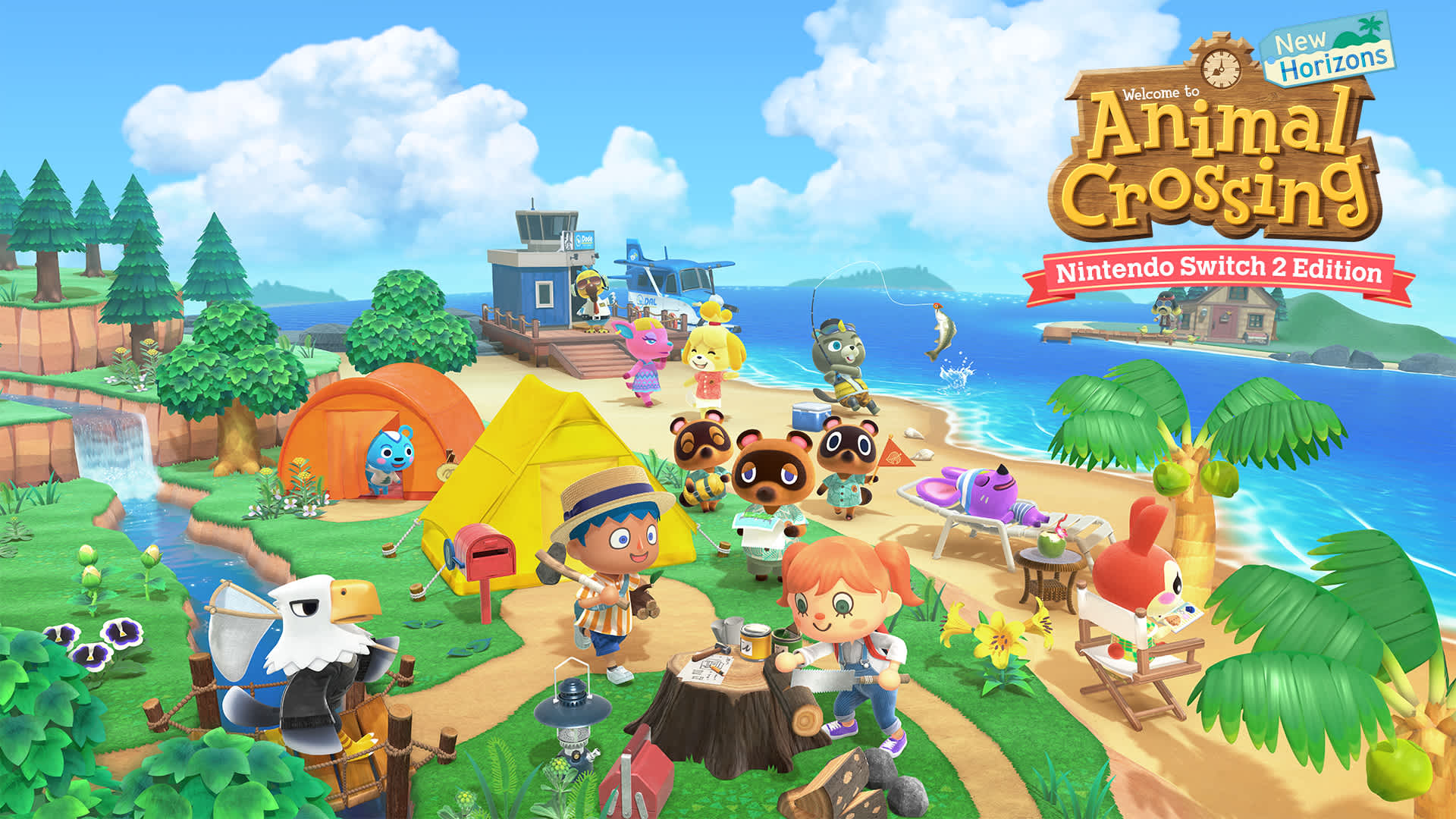PARADISE AWAITS IN ANIMAL CROSSING: NEW HORIZONS – NINTENDO SWITCH 2 ...