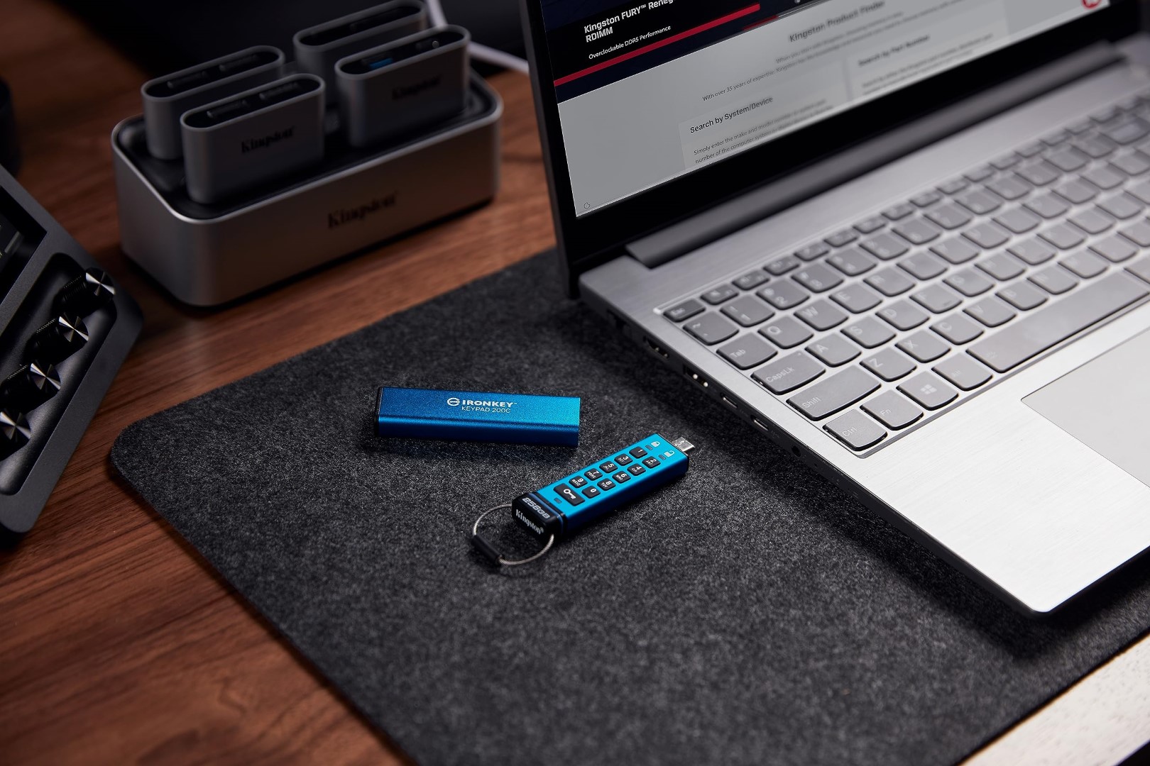 Kingston IronKey Keypad 200 Series USB Flash Drive Review (32GB ...