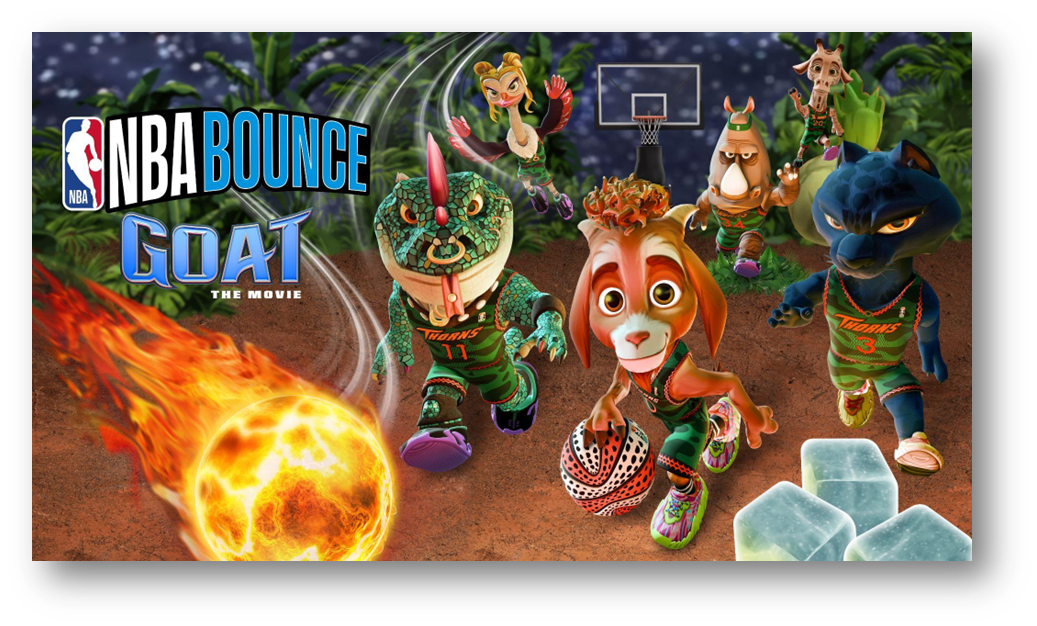 Smalls Can Ball! NBA BOUNCE Levels Up With GOAT: The Movie DLC Out Now ...