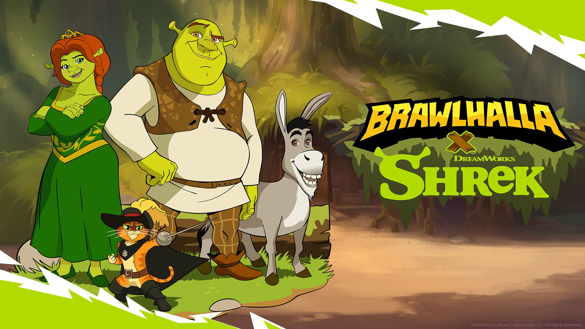 DREAMWORKS ANIMATION’S SHREK JOINS BRAWLHALLA IN NEW CROSSOVER EVENT ...