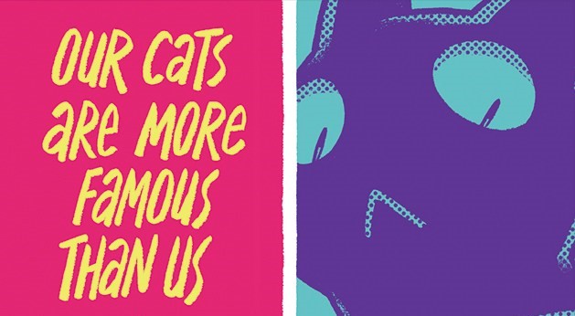 OUR CATS ARE MORE FAMOUS THAN US: A JOHNNY WANDER COLLECTION WINS AN ...