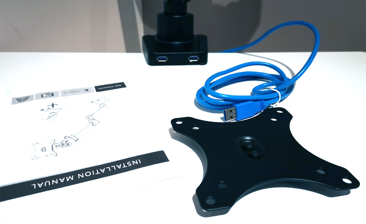 AFTERSHOCK ARC Stealth Monitor Arm Review - Impulse Gamer