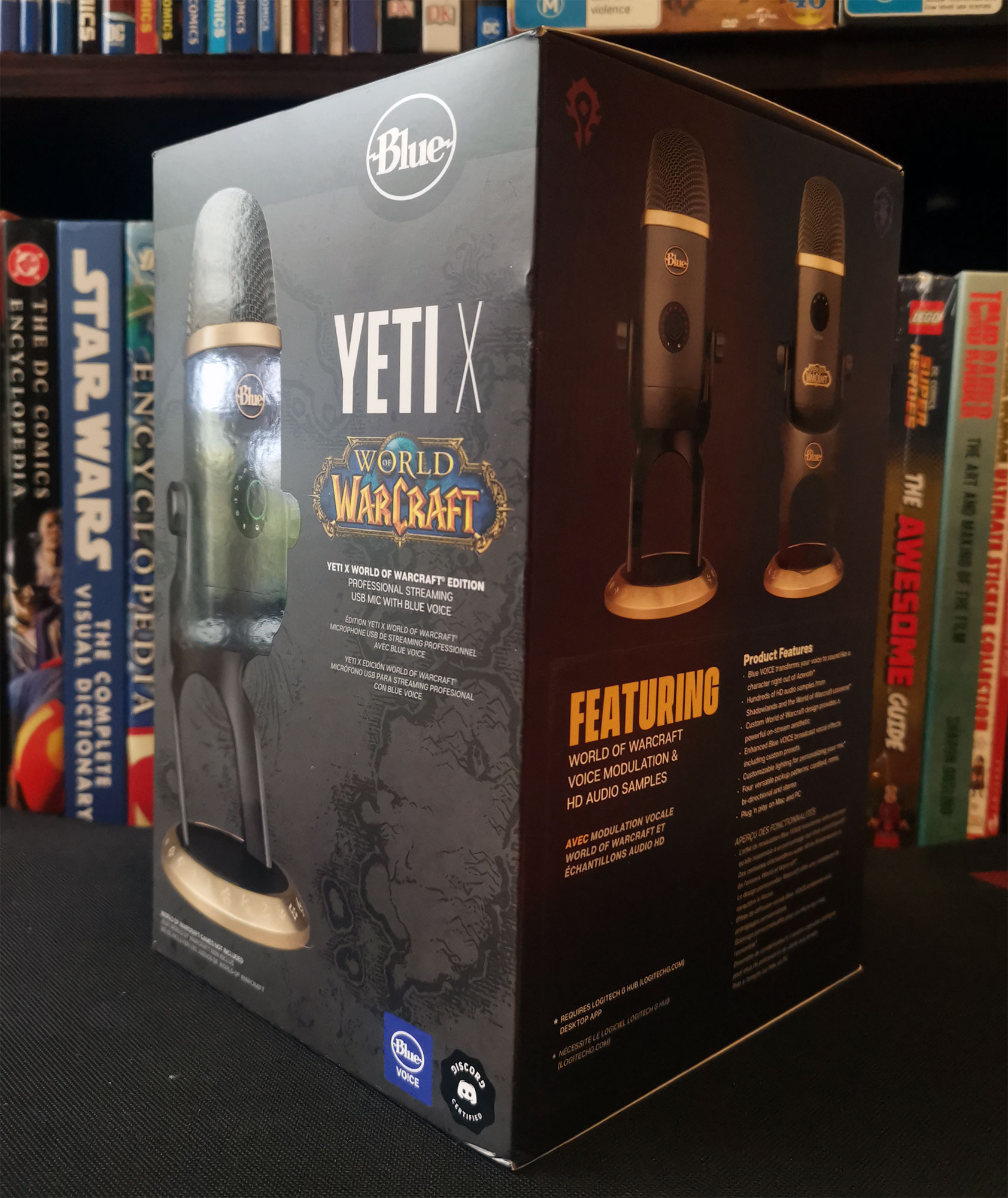 Yeti X World of Warcraft Edition professional USB Microphone Review ...