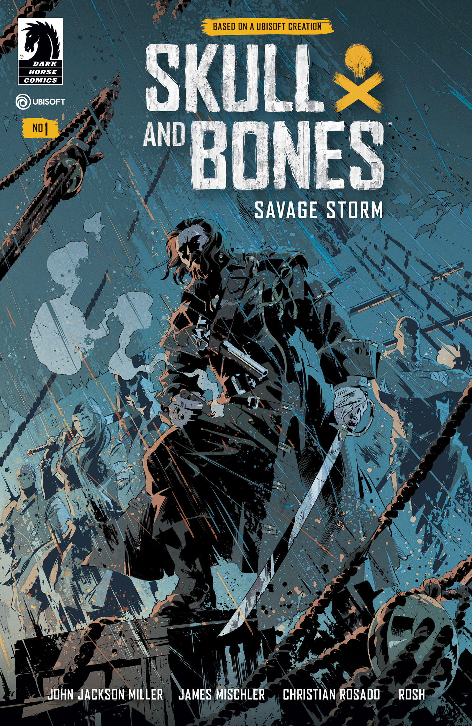 DARK HORSE COMICS PRESENTS: ‘SKULL AND BONES™ : SAVAGE STORM #1 ...
