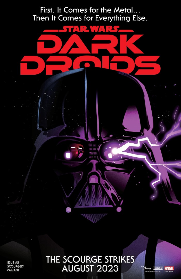 THE SCOURGE STRIKES IN NEW STAR WARS: DARK DROIDS VARIANT COVERS! - Impulse Gamer